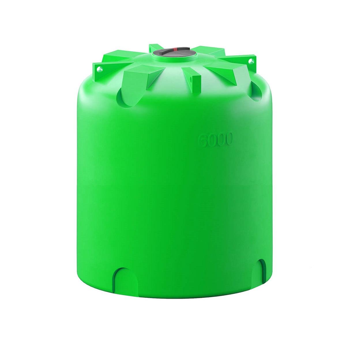Емкость вертикально-цилиндрическая VTR 6000 л (салатовый) на 6 000 ...